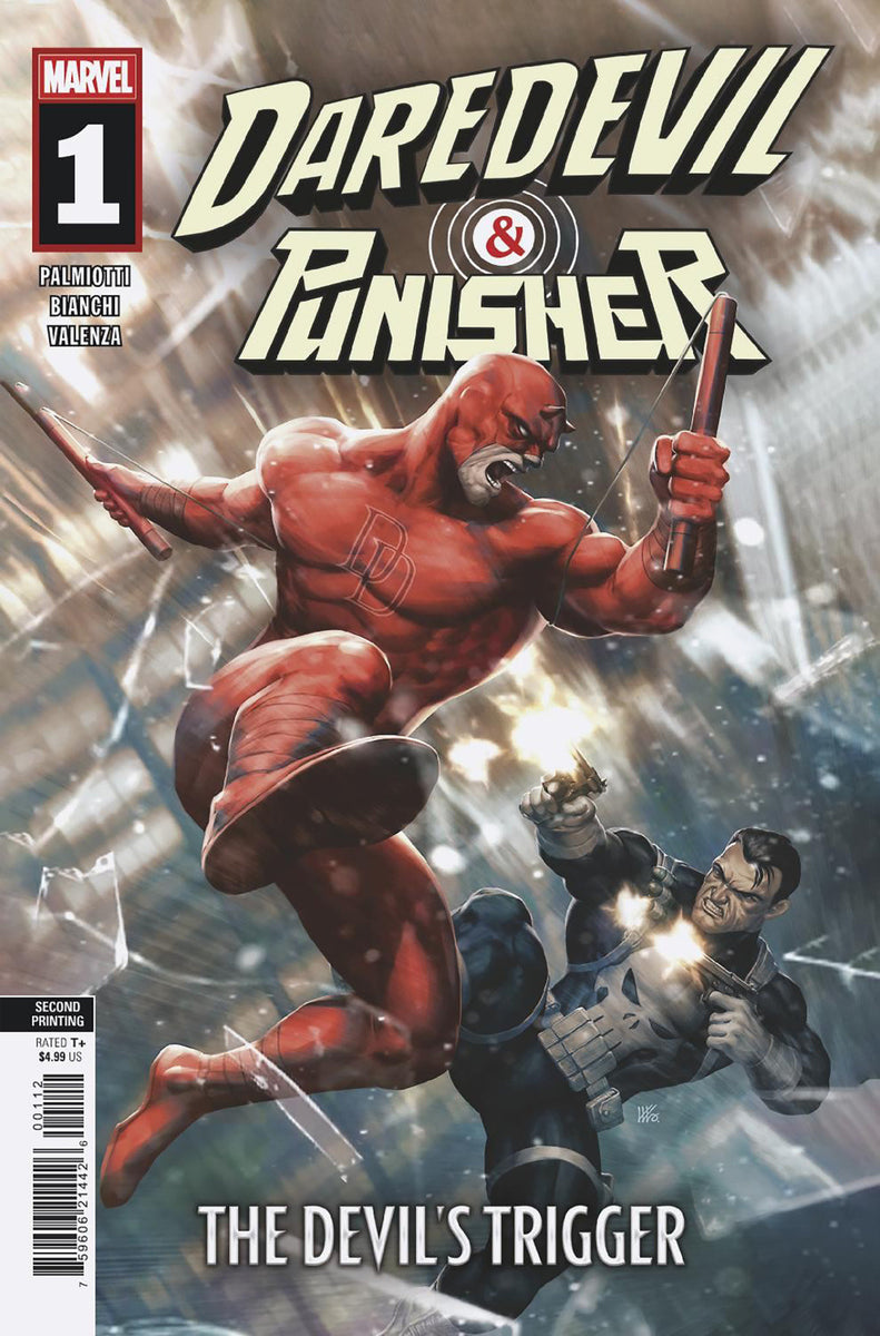 Daredevil/Punisher: The Devil's Trigger #1 Kendrick Lim 2nd Printing V ...